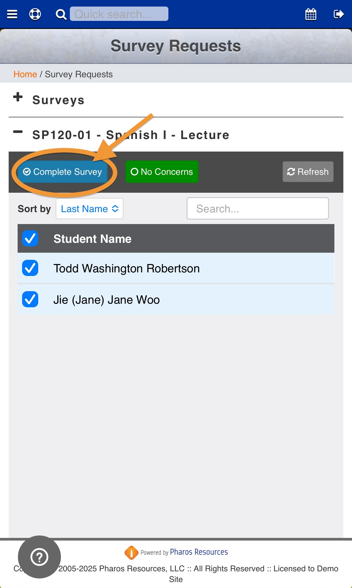 How to Complete Surveys – Help Center | Pharos Resources